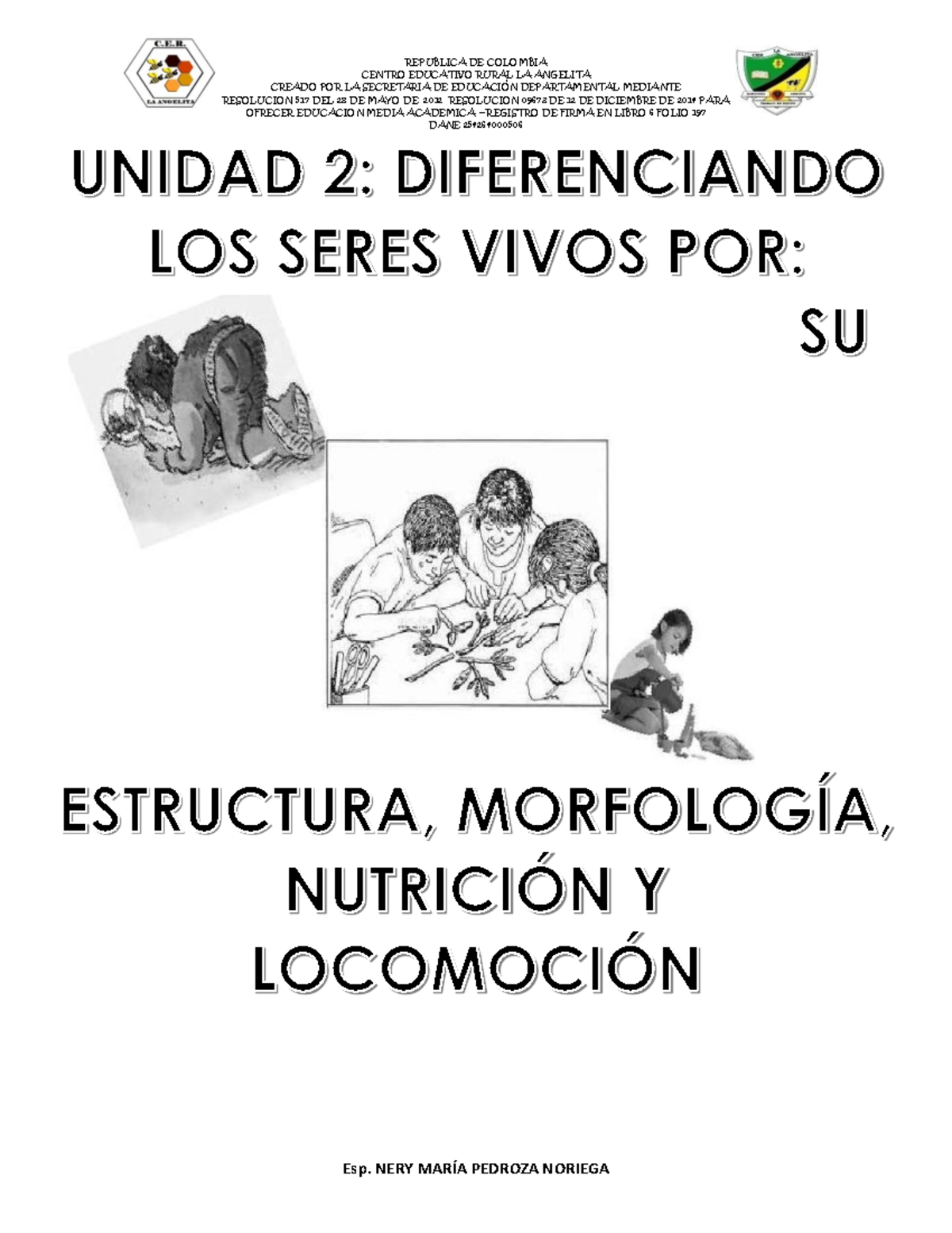 Ciencias Naturales II: Estructura y Morfología de Seres Vivos - Studocu