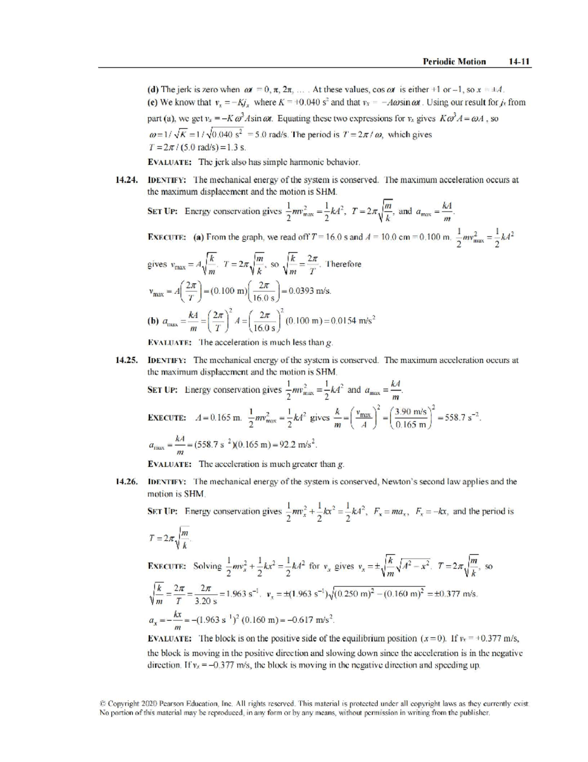 University Physics (PHYS 101) - Periodic Motion and SHM Analysis - Studocu
