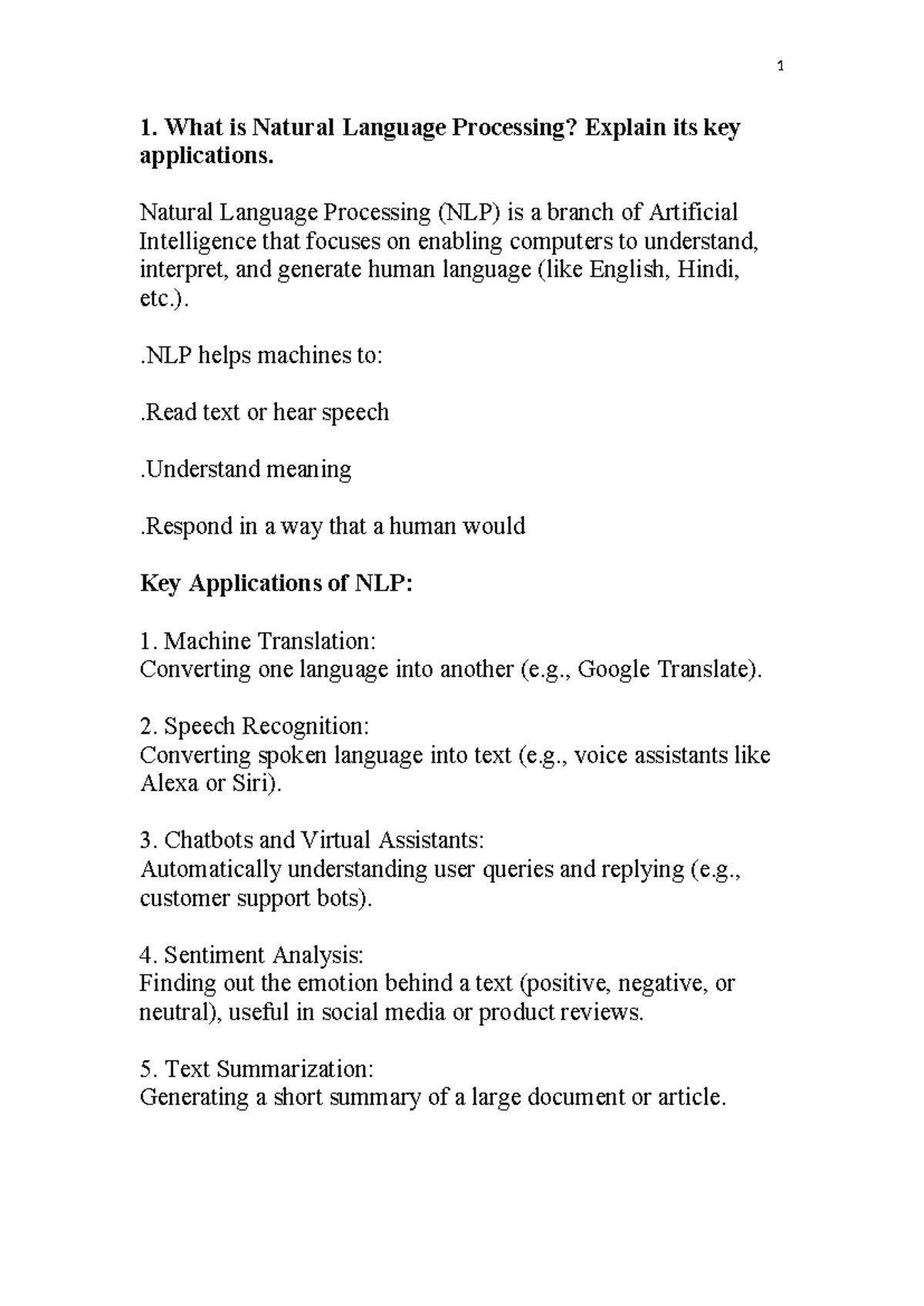 NLP 101: Understanding Natural Language Processing & Its Applications ...