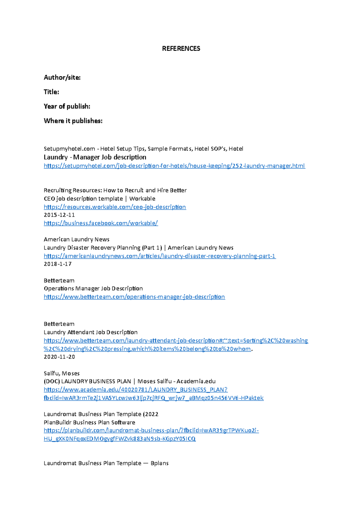 References - Product cycle of any company - REFERENCES Author/site ...
