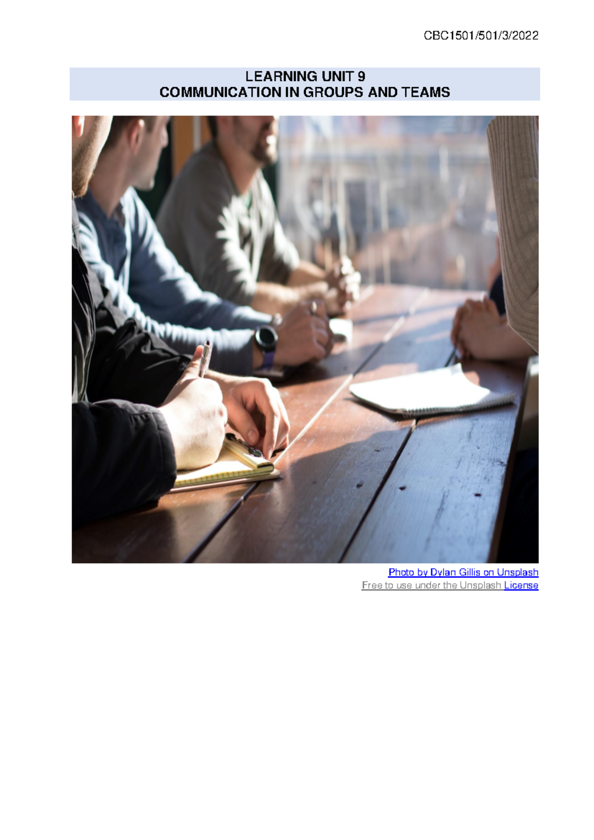 9 Learning Unit 9 62f059b8e82d90cc7bbbc722ac096628 - LEARNING UNIT 9 ...