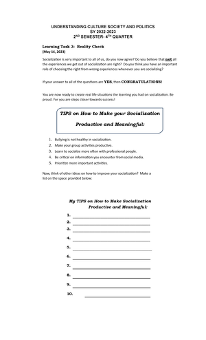 Activity 7 Navigating Political Perspectives - Activity 7: NAVIGATING ...