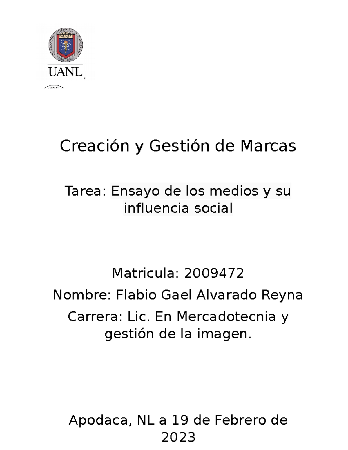 Actividad 4.1: Influencia de los Medios en la Publicidad y el ...