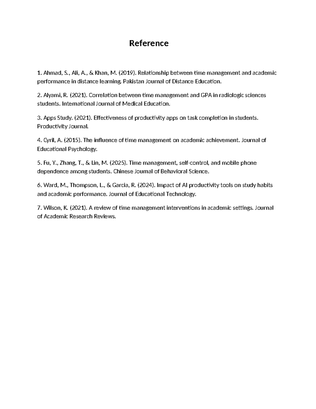 Time Management and Academic Performance: A Comprehensive Review - Studocu