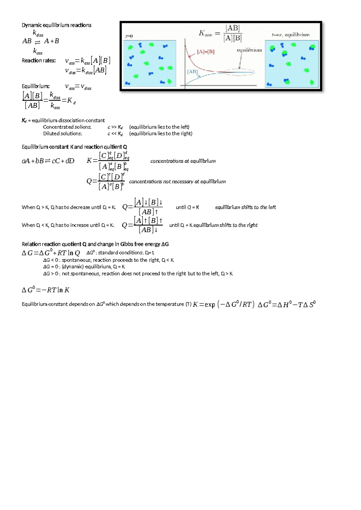 Dynamic Equilibrium Reactions: Understanding Rates and Constants ...