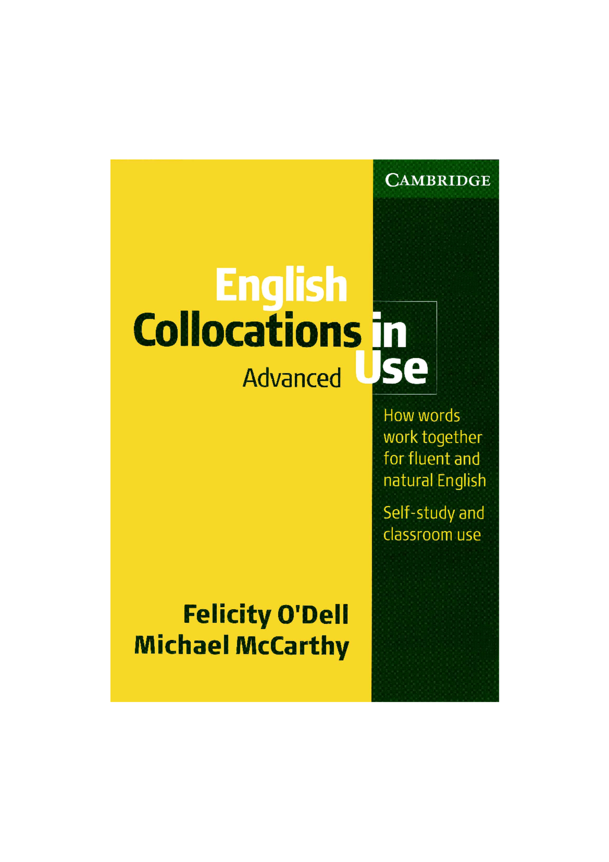 Cambridge-English Collocations in Use Advanced - Tiếng anh chuyên ngành ...