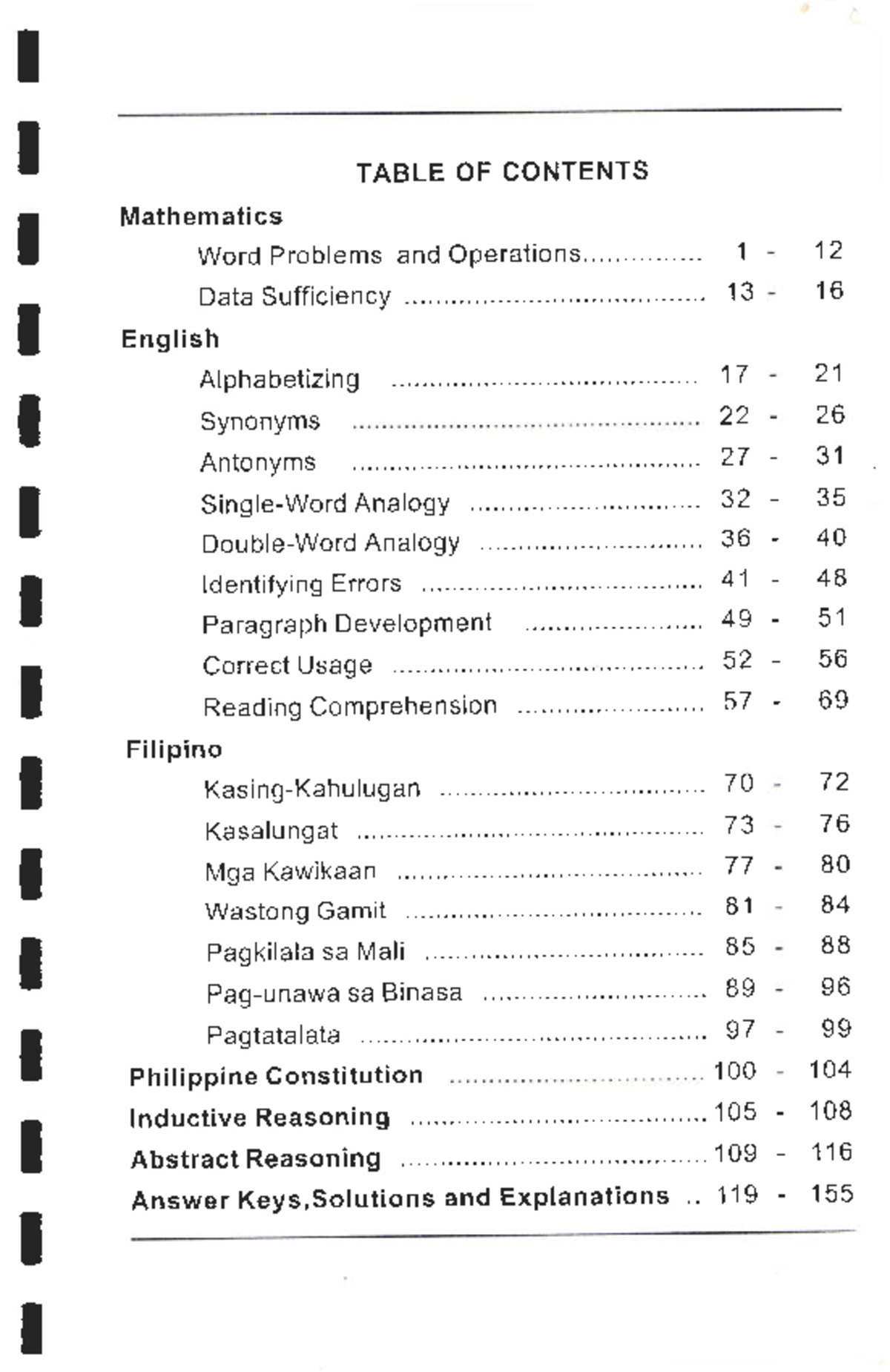 CSE 6 - Comprehensive Math Reviewer with Sample Problems and Solutions ...