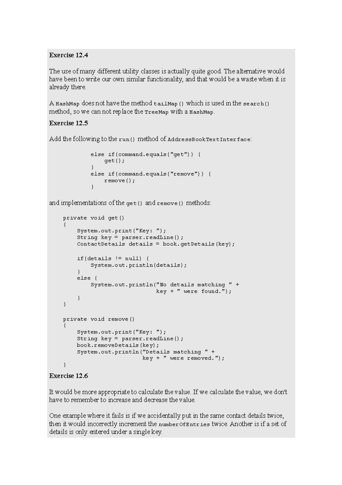 Solucion ejercicios libro BlueJ Ch12 - Exercise 12. The use of many ...