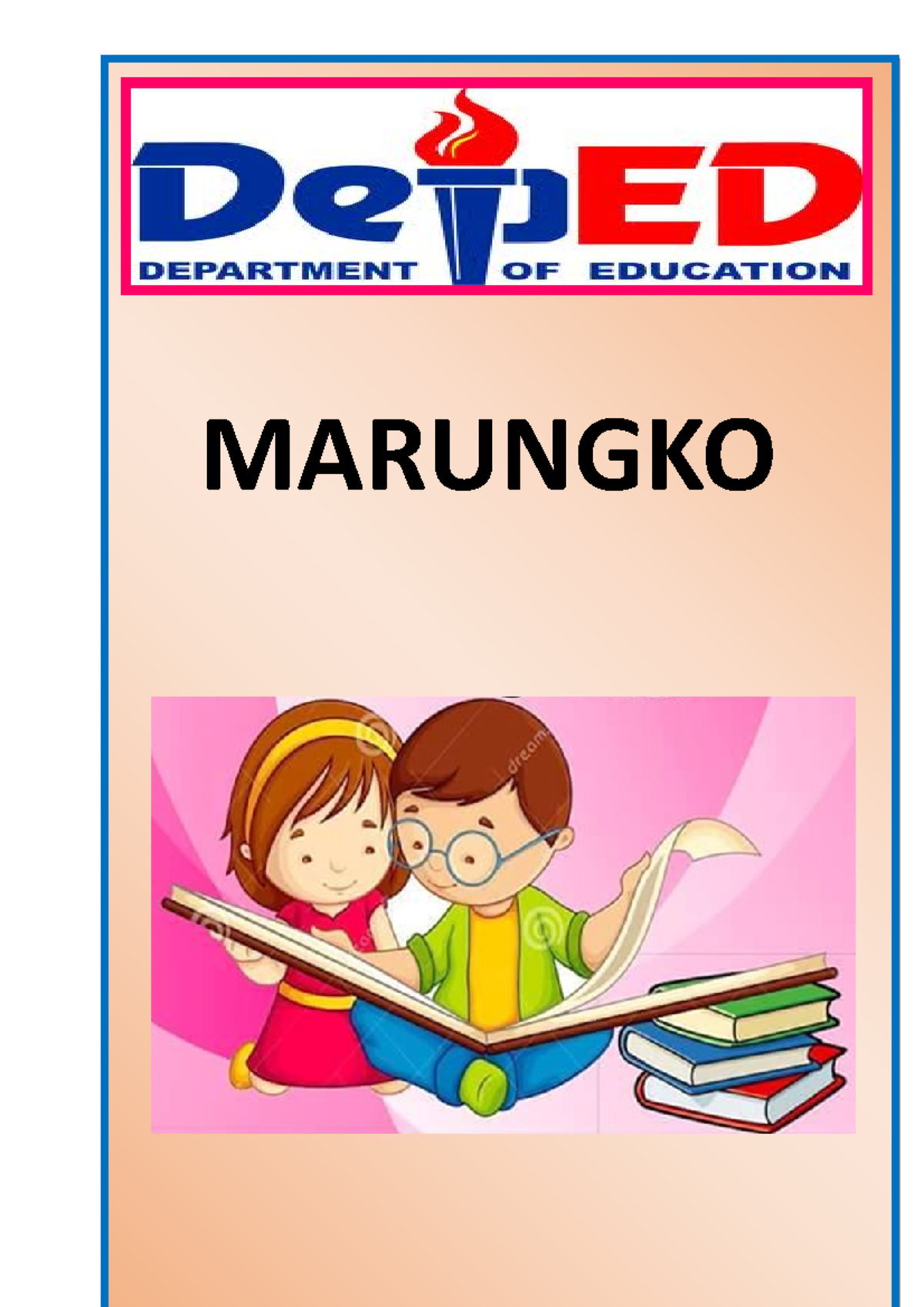 Marungko - Reading Materials for Grade 1 (Aralin 1-21) - Studocu