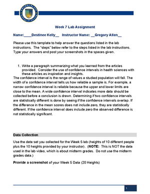 [Solved] The following data set represents the math test scores for a ...