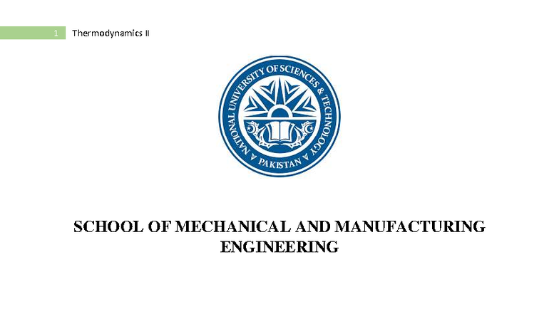 Thermodynamics II: Rankine Cycle Power Supply Design Project - Studocu