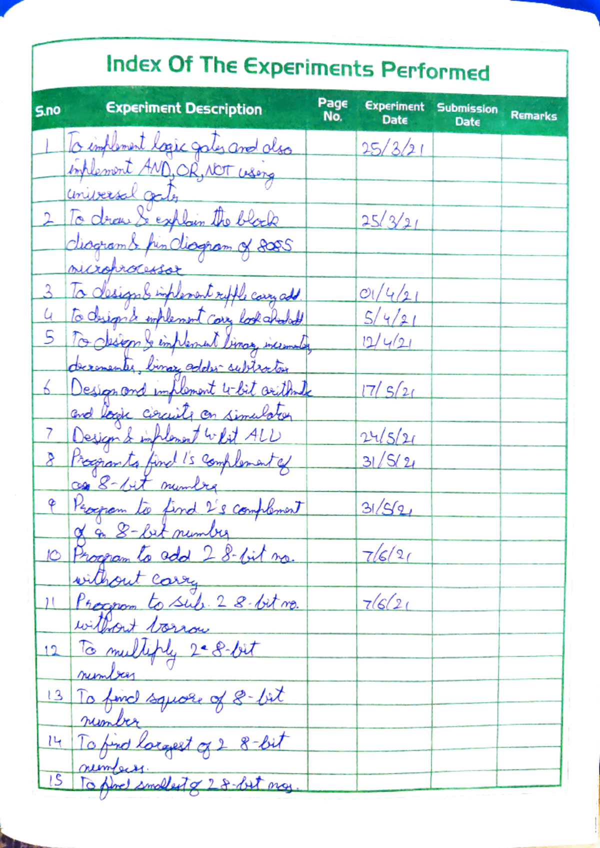 COA File for Sidak Preet Singh - CSE1 - Student ID 03413202719 - Studocu
