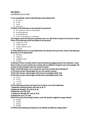 MA1 - Formula Sheet - Lecture notes All chapters - FORMULA SHEET ...