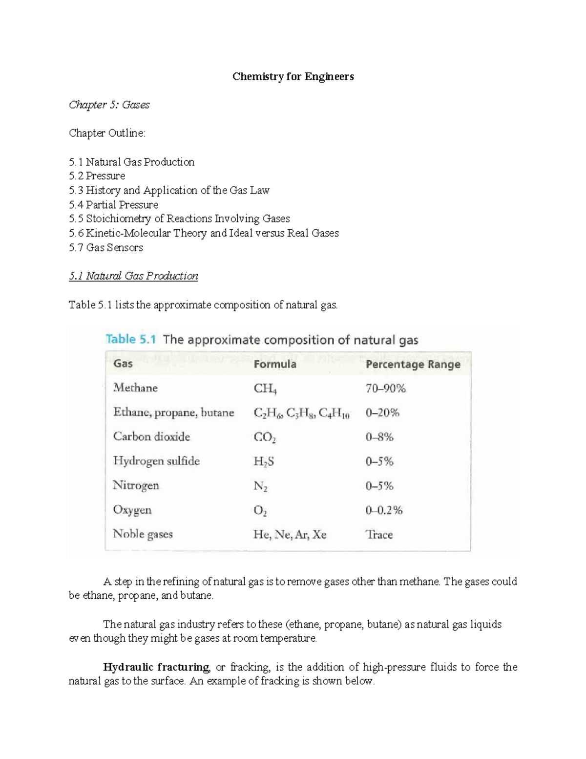 Chapter 5: Gases - Kinetic-Molecular Theory and Ideal vs Real Gases ...