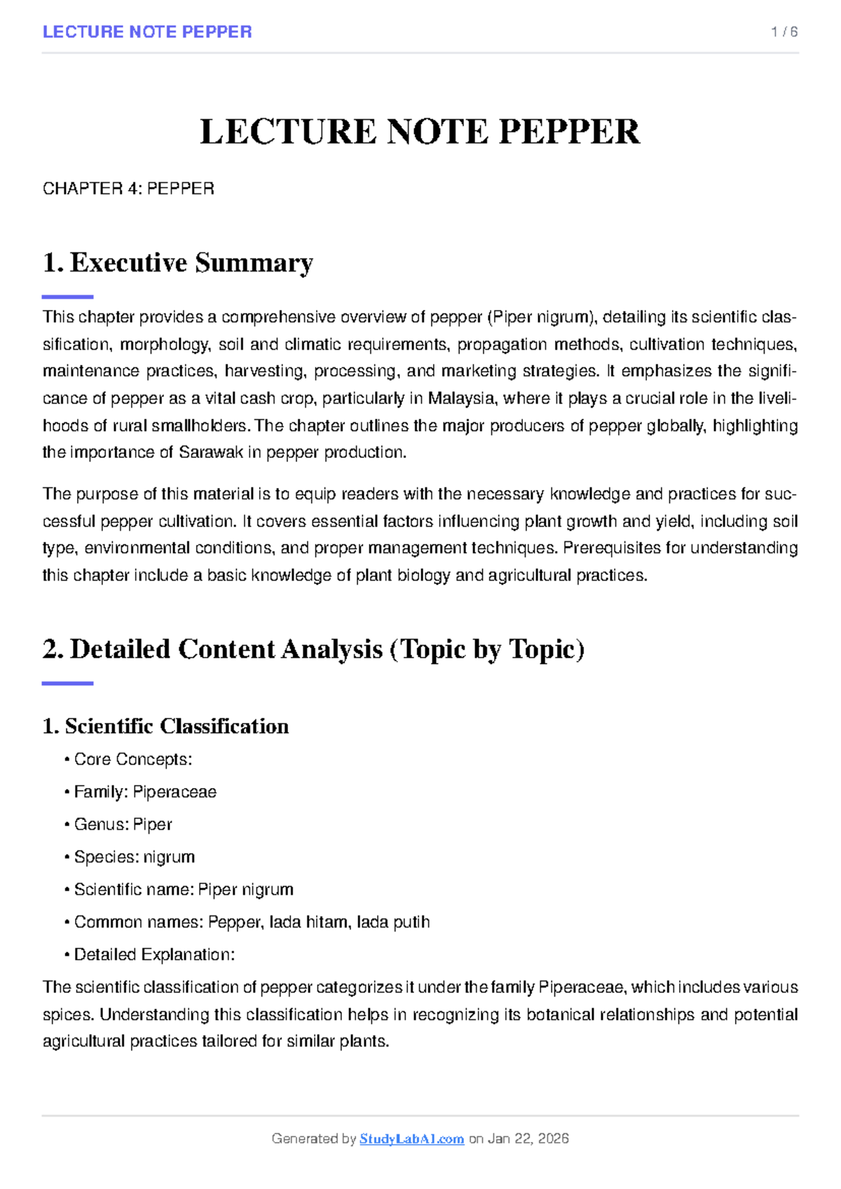 LECTURE NOTE PEPPER: CHAPTER 4 - COMPREHENSIVE GUIDE TO PEPPER ...