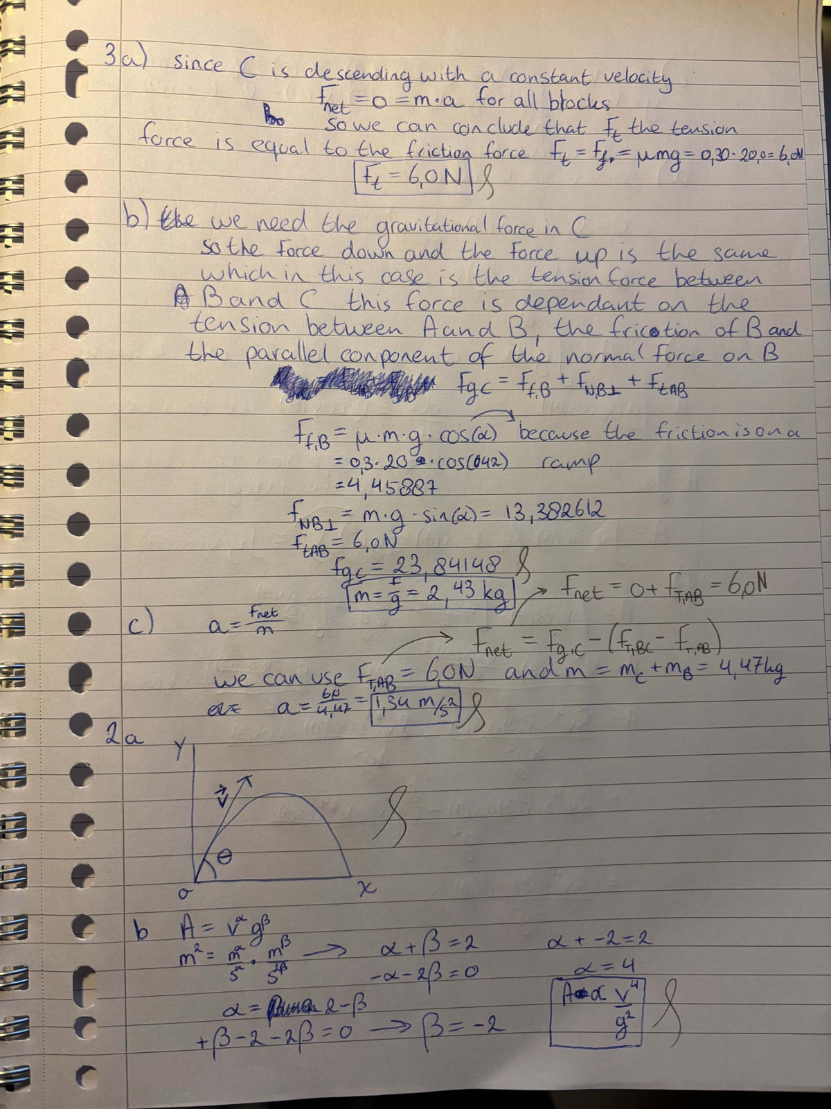 Physics 101 - Lecture Notes on Forces and Motion Analysis - Studocu