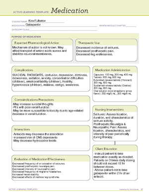 MED Naproxen - ATI medications sheet - ACTIVE LEARNING TEMPLATES ...