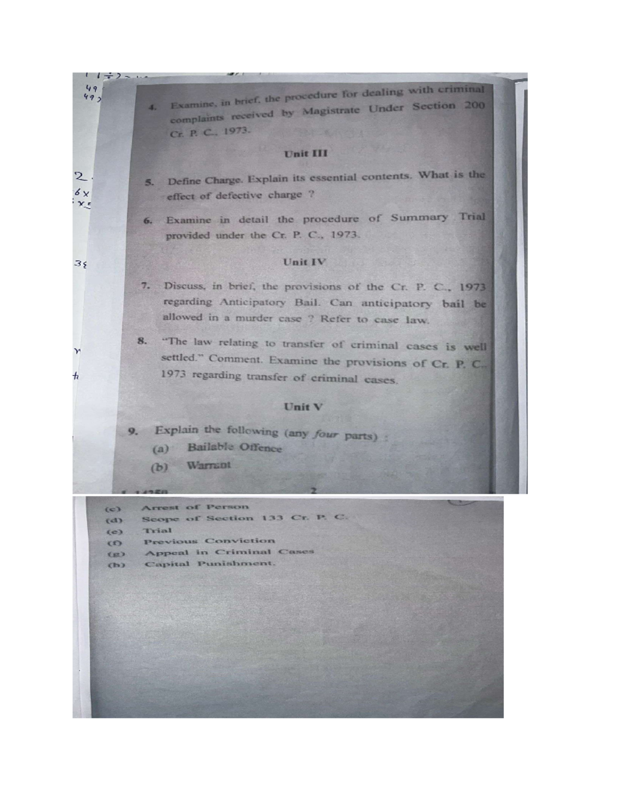 Criminal Procedure Code (CPC) Paper 204: Key Concepts & Provisions ...