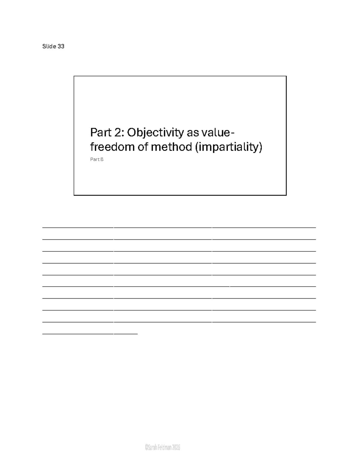 PHI 2186 Lecture Notes: Objectivity, Impartiality, and Democratic Peace ...