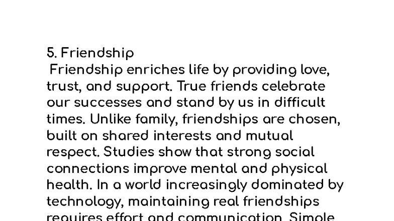 Friend - ignore - Friendship Friendship enriches life by providing love ...