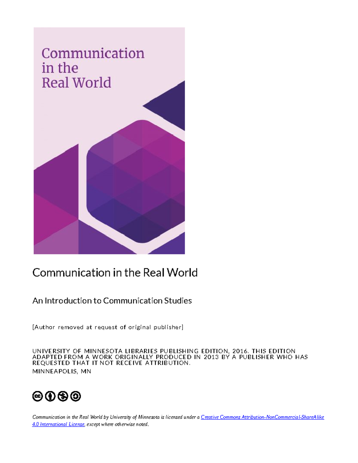 Communication Competence and Ethical Practices in the Real World ...