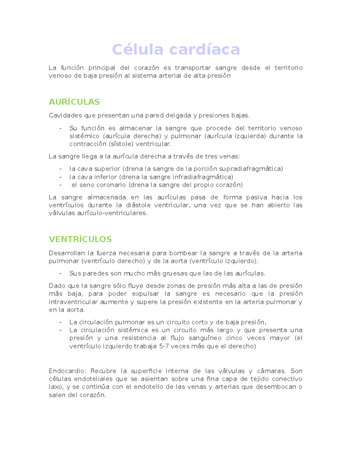 Célula cardíaca - Tratado de fisiologia Medica - Célula cardíaca La ...