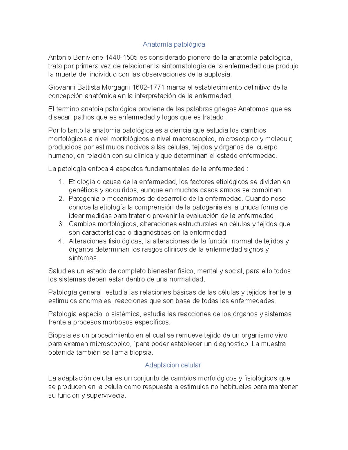 Estudio sobre la Necrosis Caseosa en Anatomía Patológica - ANAT 101 ...