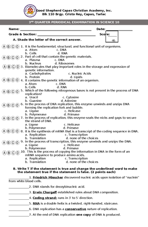 General Science Vocabulary Words for Biology, Chemistry & Physics - Studocu