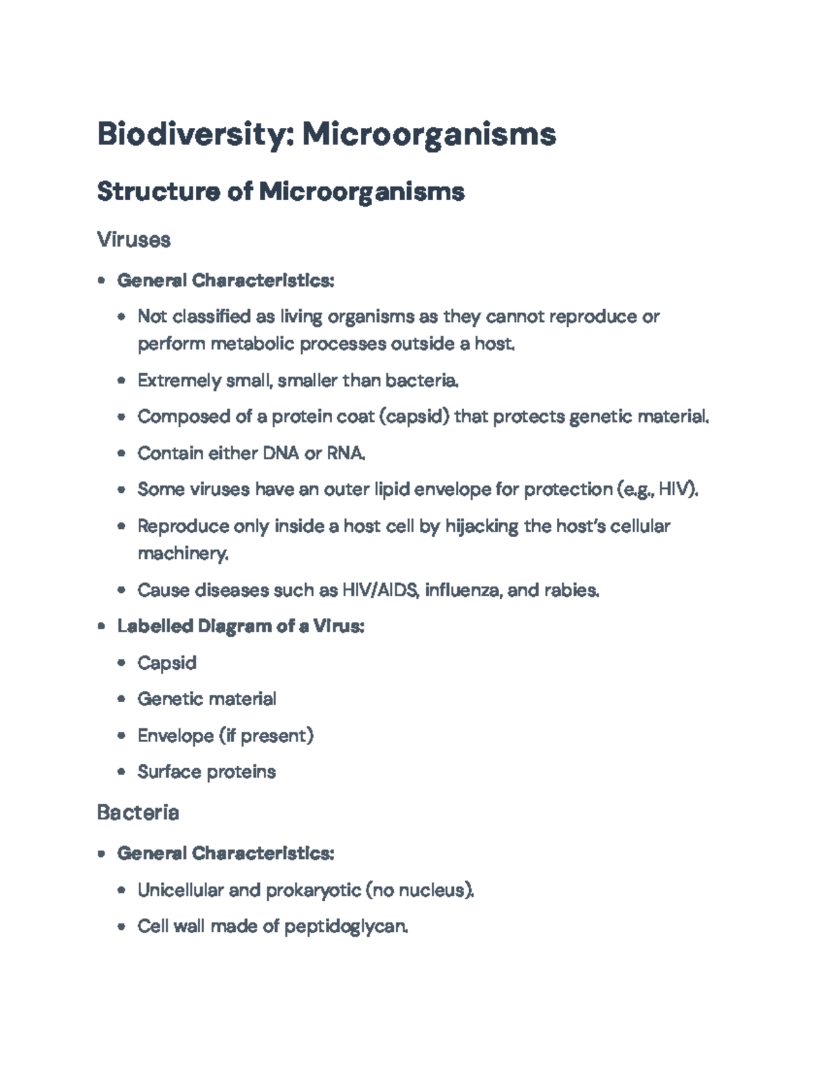 Microorganisms in Environmental Balance and Health: Characteristics ...