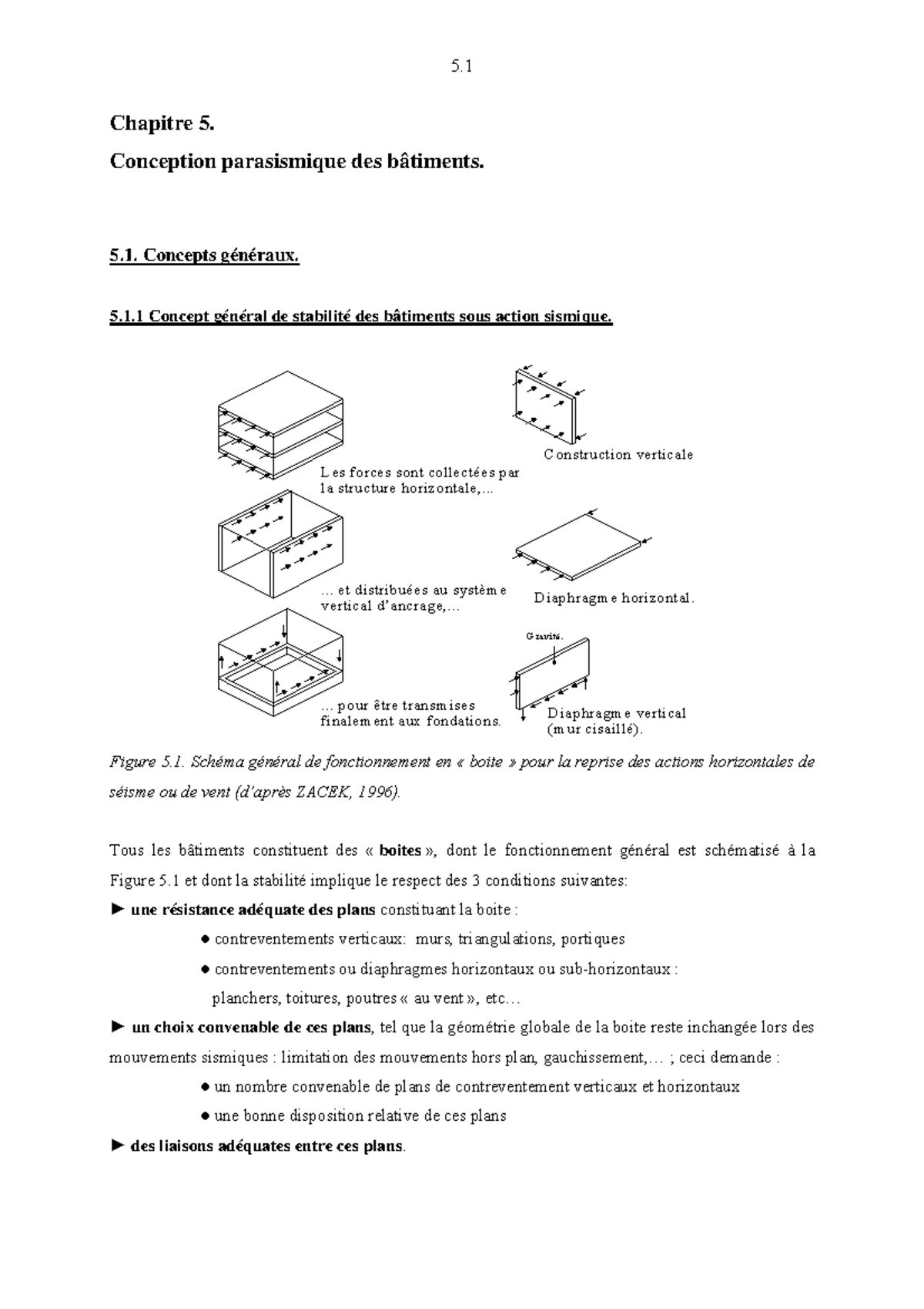 Conception Parasismique des Bâtiments - Chapitre 5 Détails Techniques ...