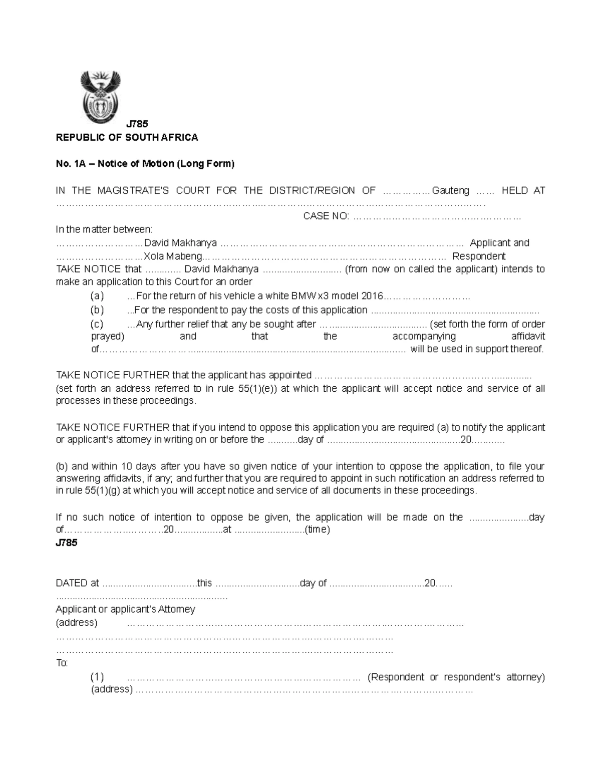 Criminal Law Amendment Act 105 of 1997: Key Provisions Explained - Studocu