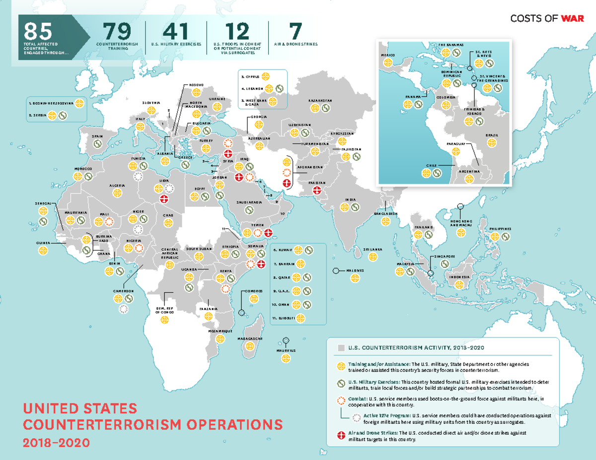 US Counterterrorism Operations 2018-2020: A Global Overview - Studocu