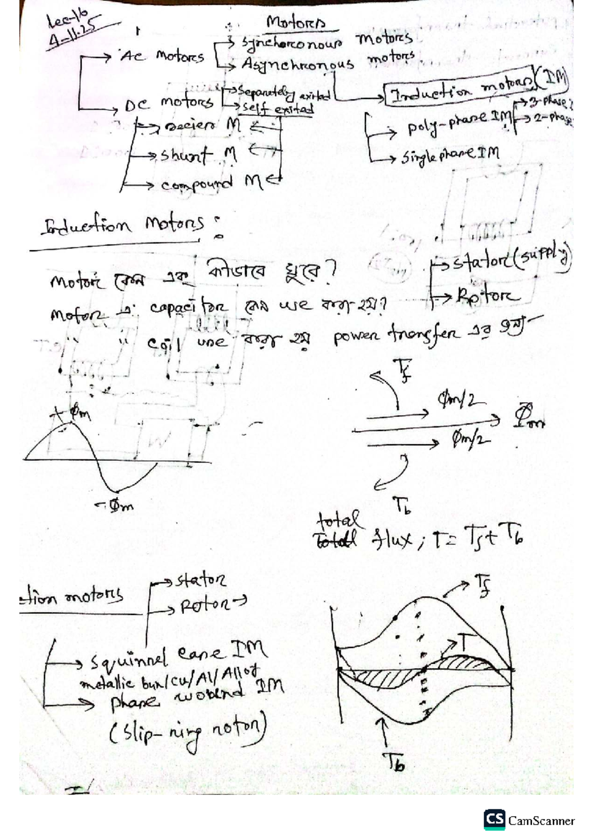 Machine Motor - Practical Notes on AC & DC Motors (ENGR 101) - Studocu