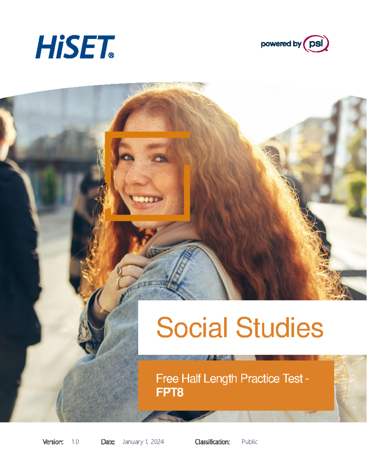 HiSET FPT8 Social Studies Half-Length Practice Test and Answer Key ...