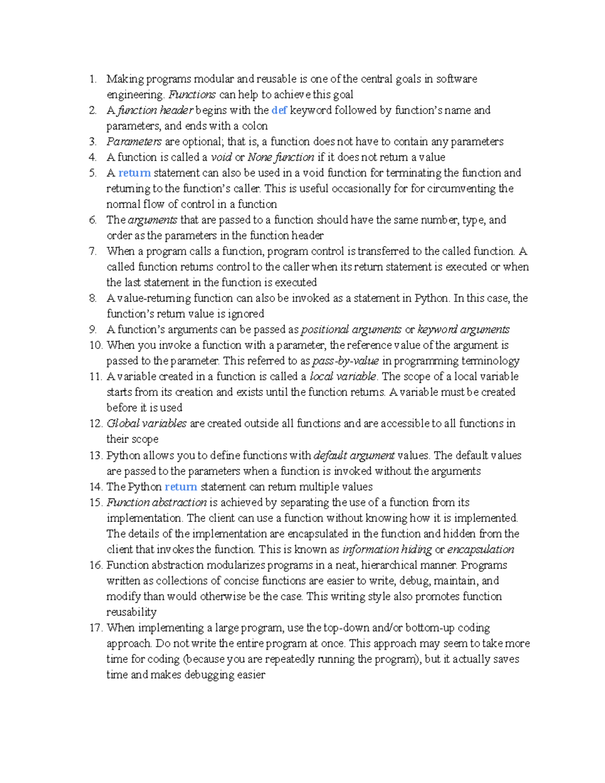 Chapter 6 - Functions - Introduction to Programming Using Python ...