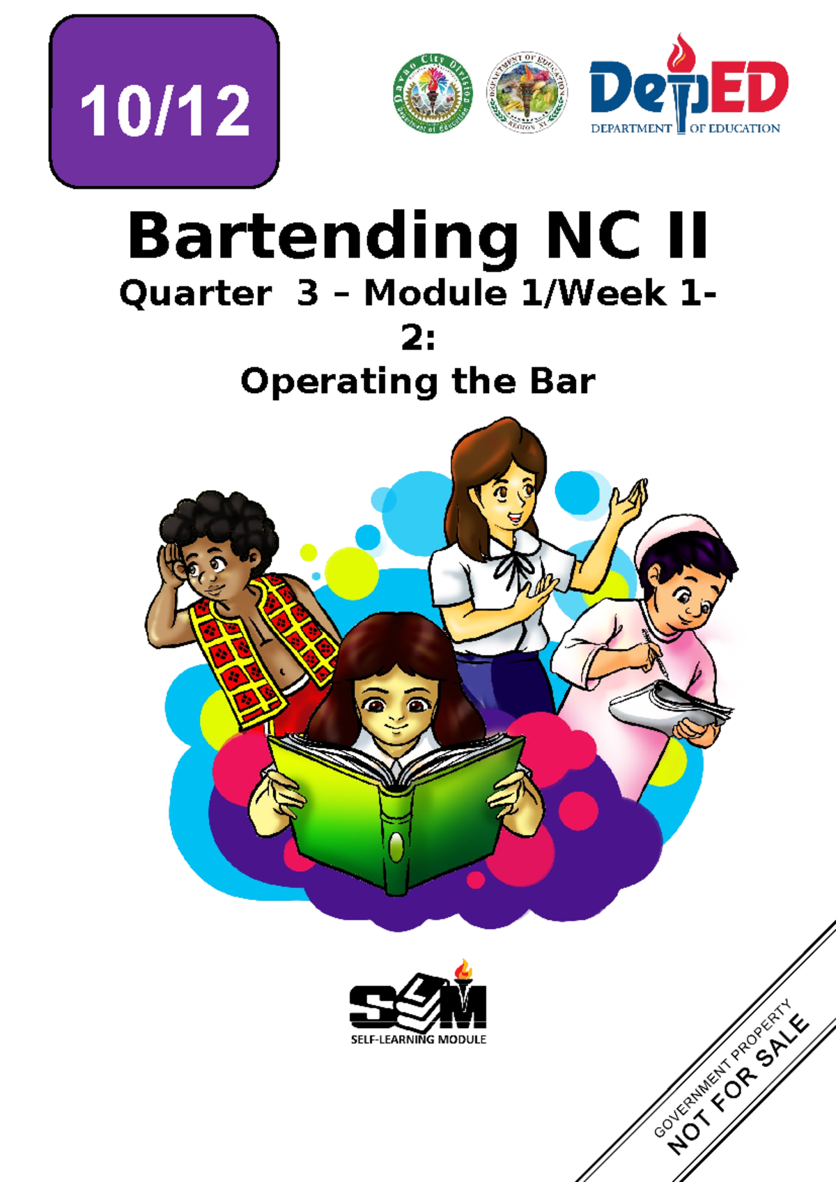 Q3 Module 1: Operating the Bar in Bartending NC II - Final Exam Notes ...