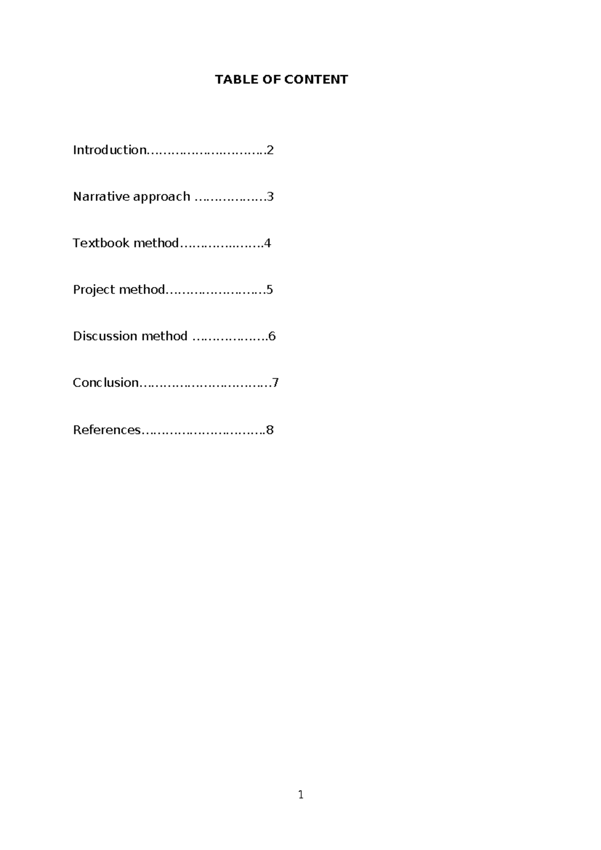Teaching Methods: A Comprehensive Analysis (PROF 101) - Studocu