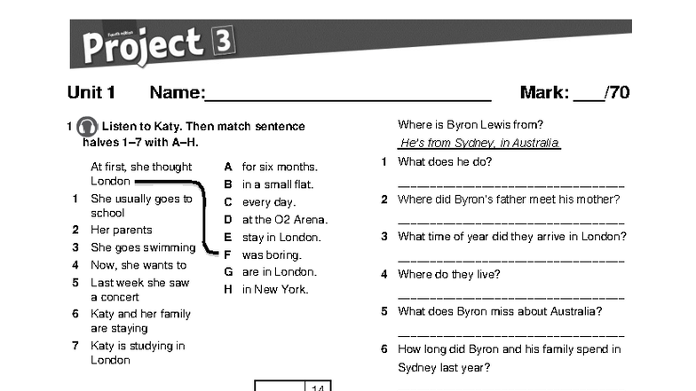 Project 3 4th Ed Test Answers and Solutions - Studocu