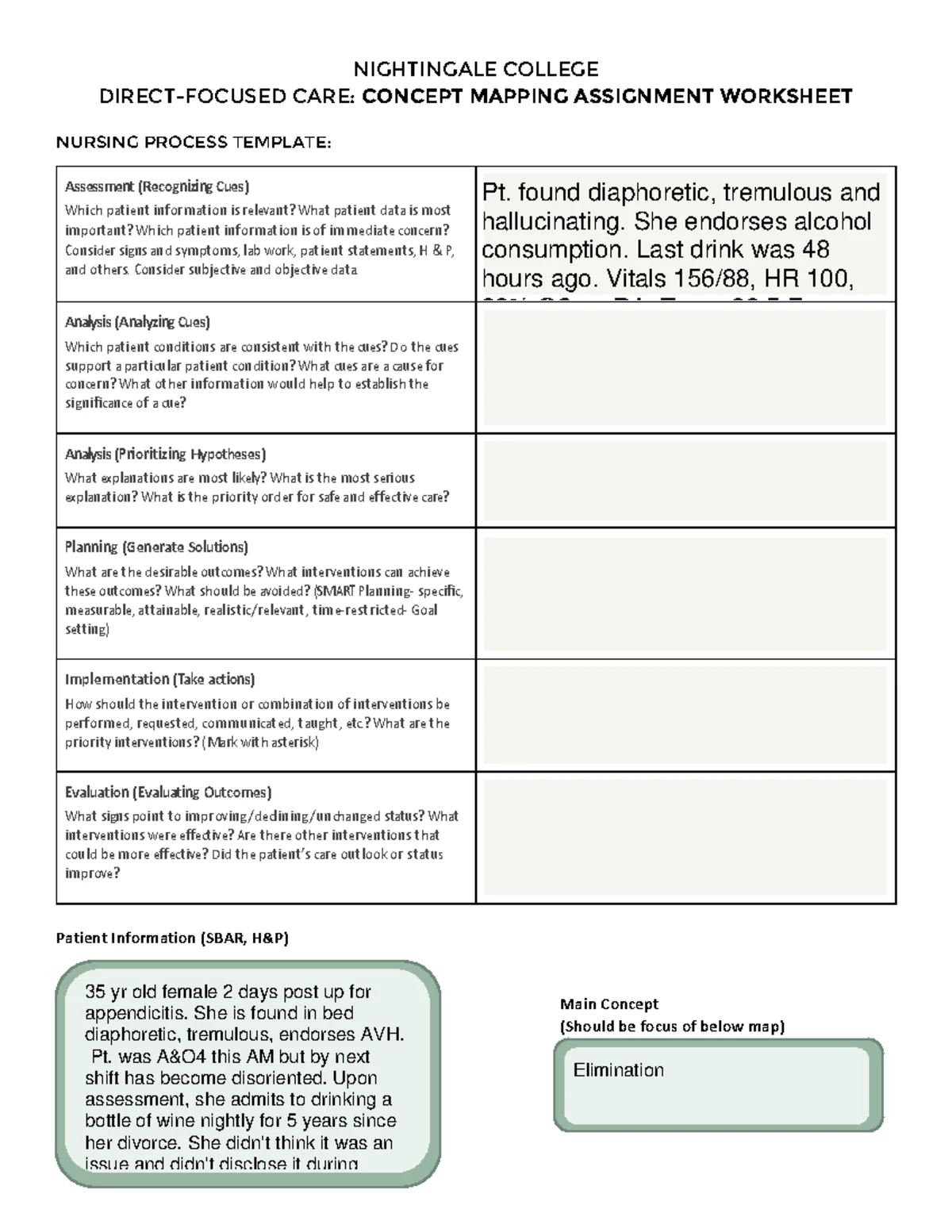 346 Hallmark Concept Map: Glucose Regulation & Gestational Hypertension ...