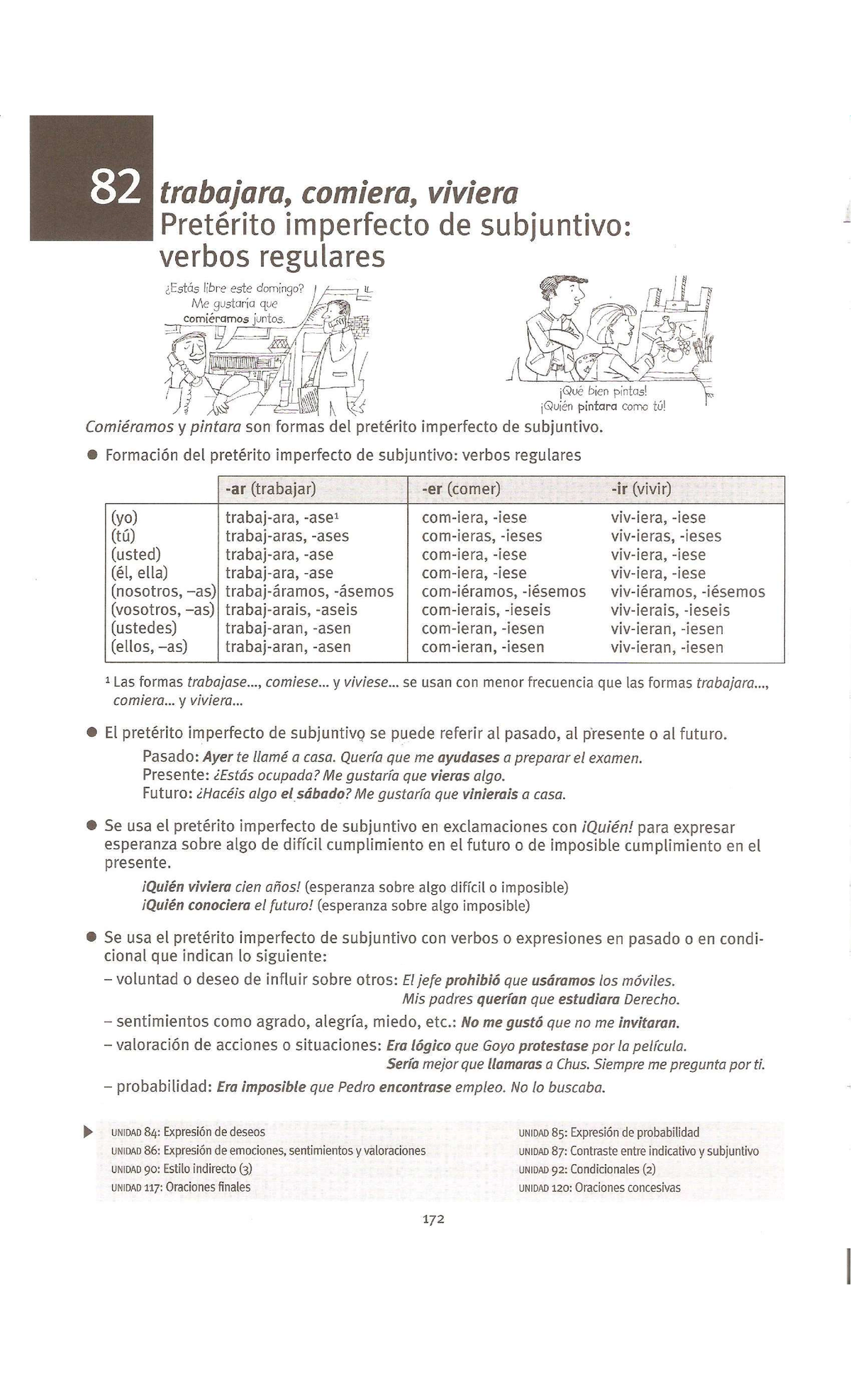 82 Ejercicios sobre el Pretérito Imperfecto de Subjuntivo en Español ...