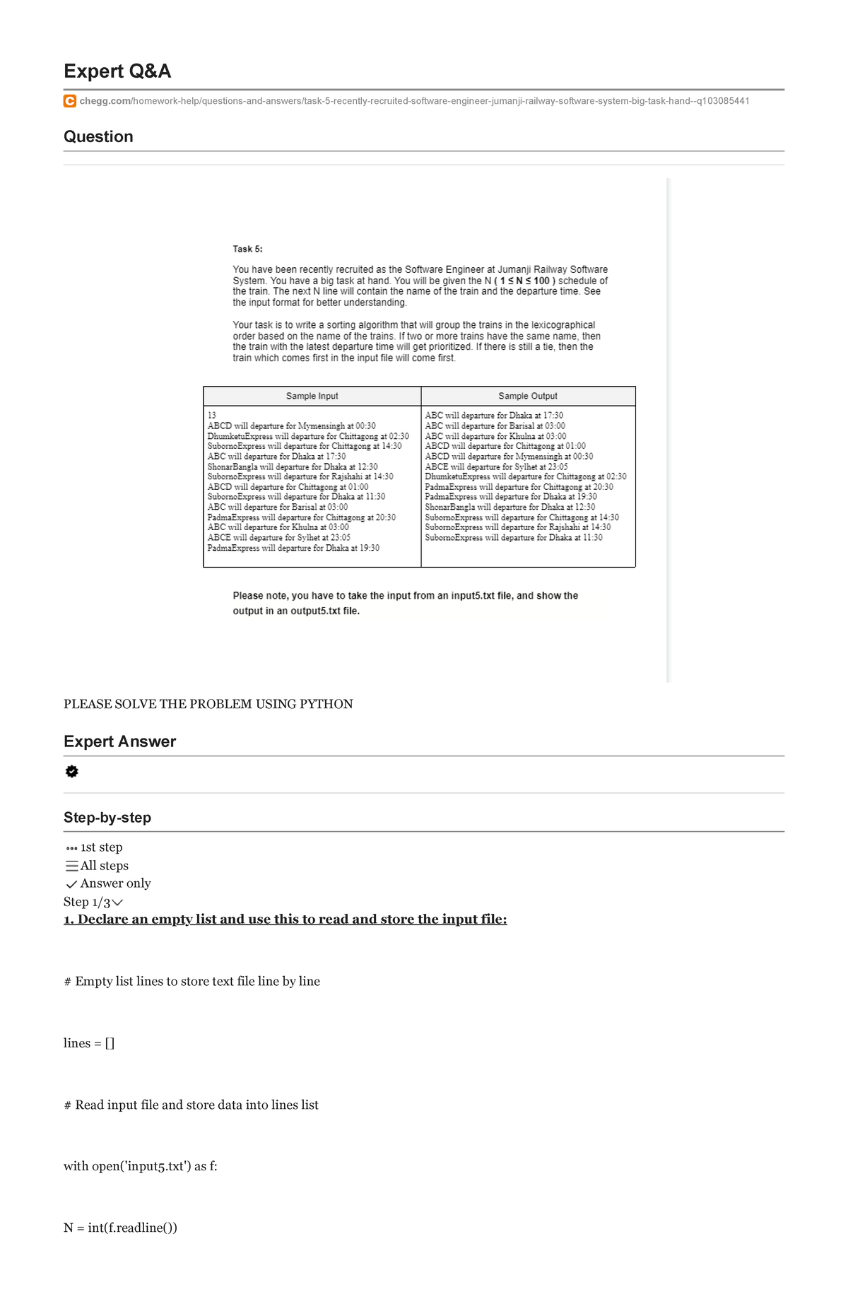 5 - Lecture Notes on Bubble Sort Algorithm in Python - Studocu