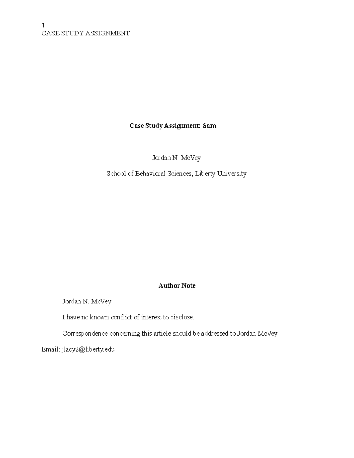 Case Study Assignment on Bipolar Disorder for Sam - Behavioral Sciences ...