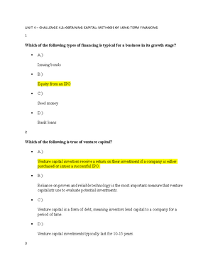 4 .4 Sophia Principles of Financing - UNIT 4 – CHALLENGE 4: DIVIDENDS ...