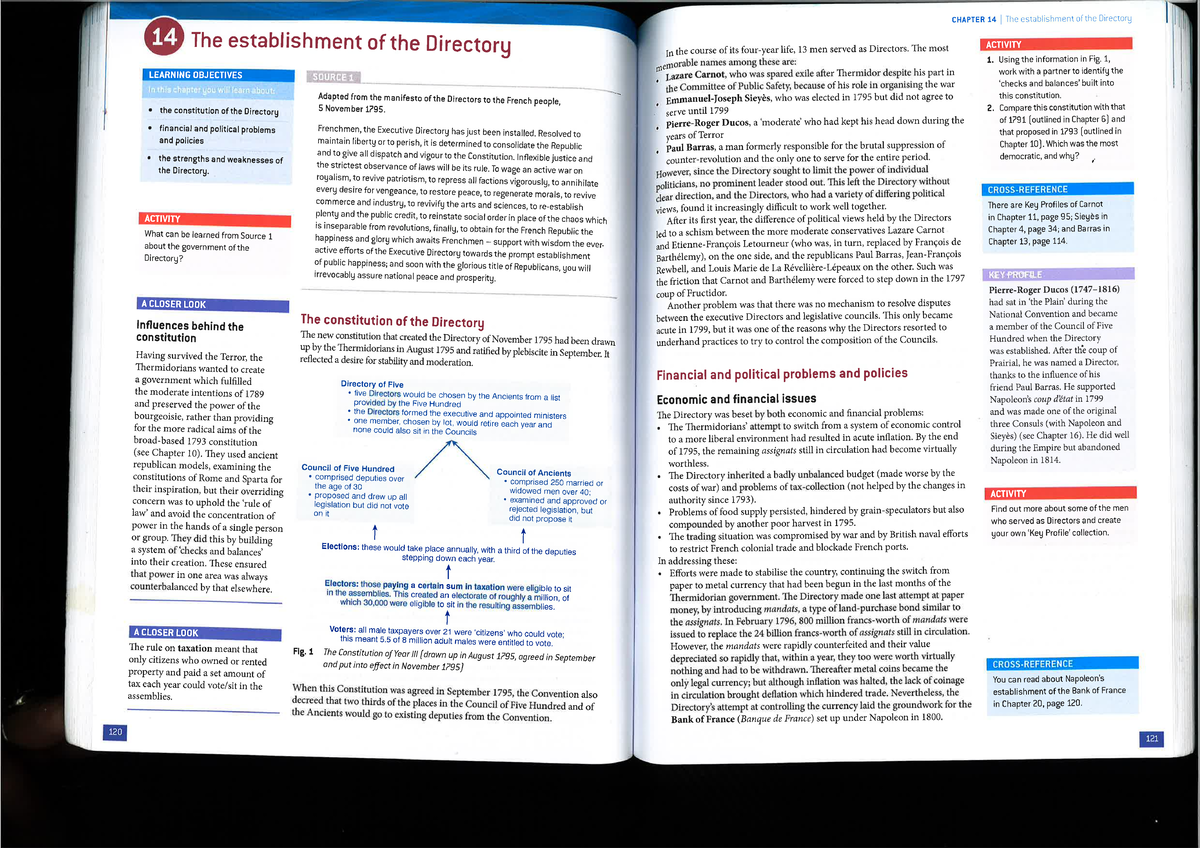 AQA - Directory - FRENCH HISTORY T5 - CHAPTER 14 The establishment of ...