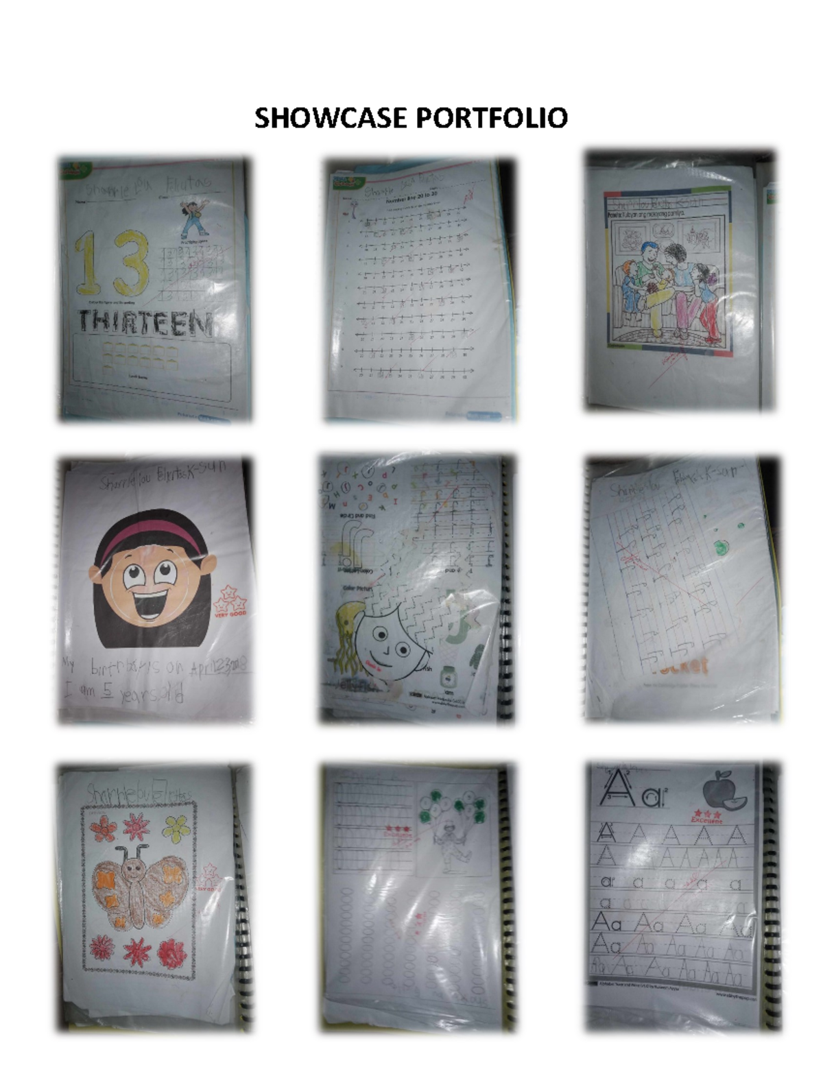 Showcase Portfolio - Elementary Education - SHOWCASE PORTFOLIO - Studocu