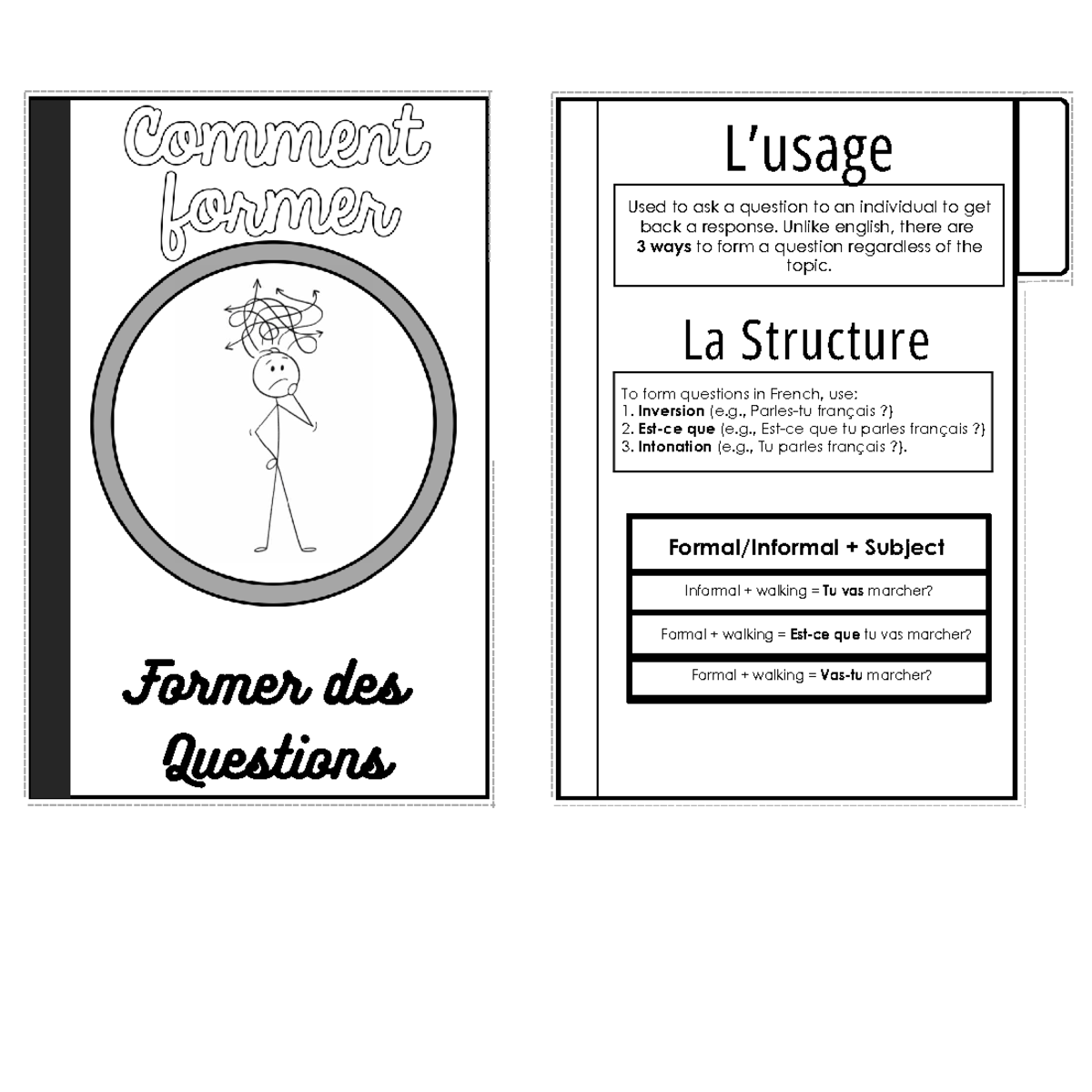 Questions in French: Structure and Formation - Bla - Studocu