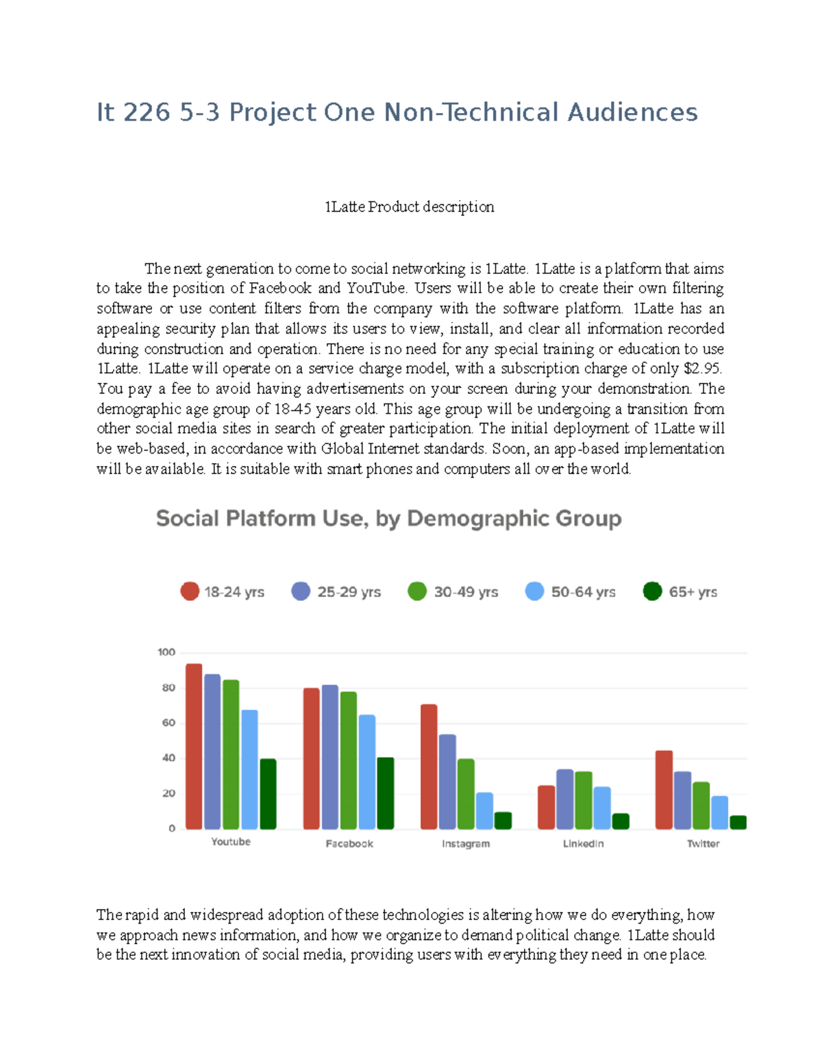 Project one Stems - I hope this helps - It 226 5-3 Project One Non ...