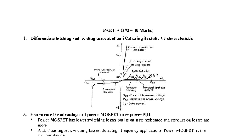 FT1-With-Answer Key - notes - PART-A (5*2 = 1 0 Marks) 1. Differentiate ...