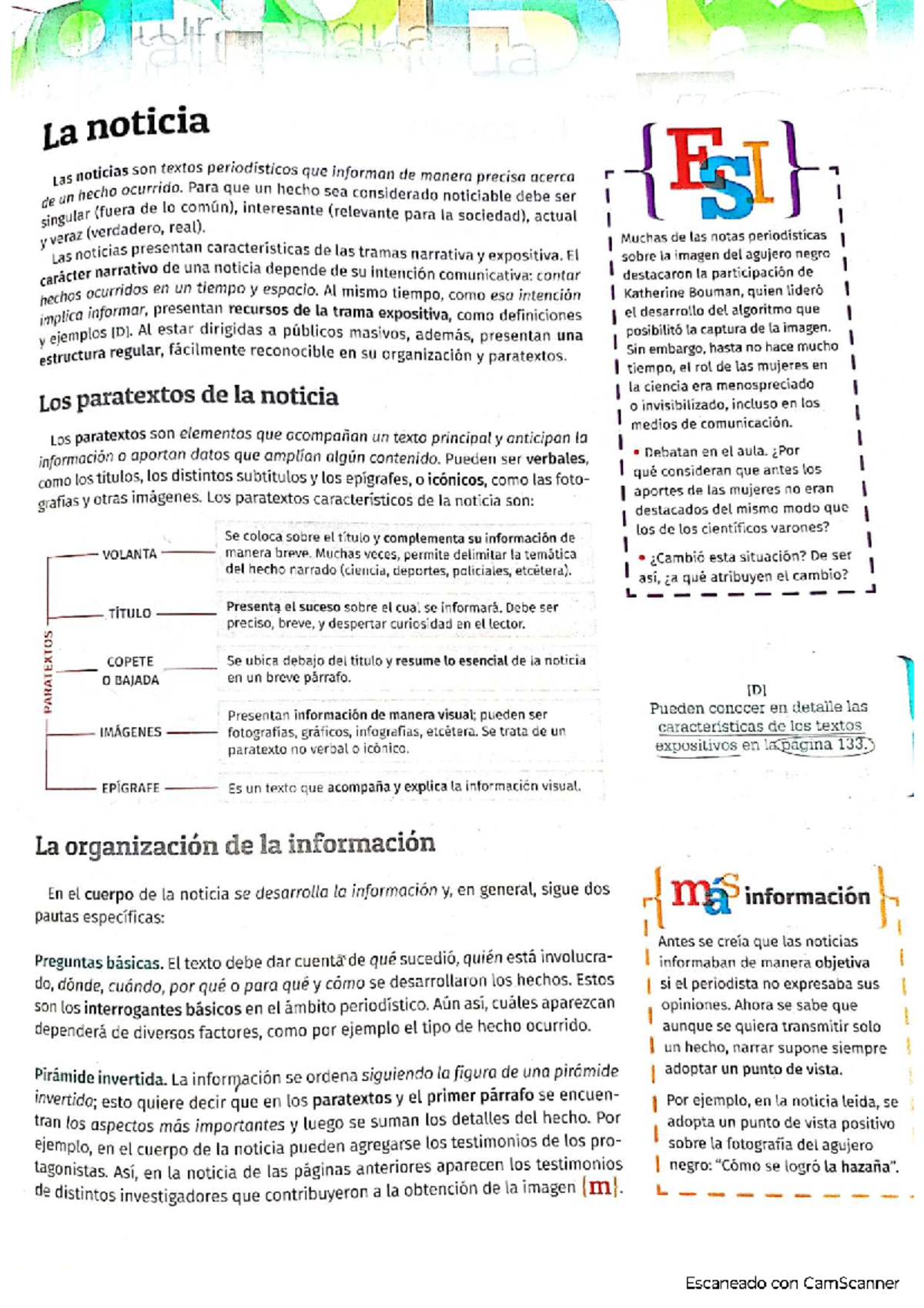 Noticia y Crónica: Análisis de Textos Periodísticos (CP 2) - Studocu