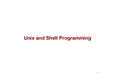 Unix and Shell Programming - 20CSE353 - Studocu